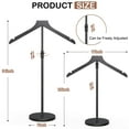 Adjustable Mannequin Torso Display Stand, 18-34 Inch Portable Dress ...