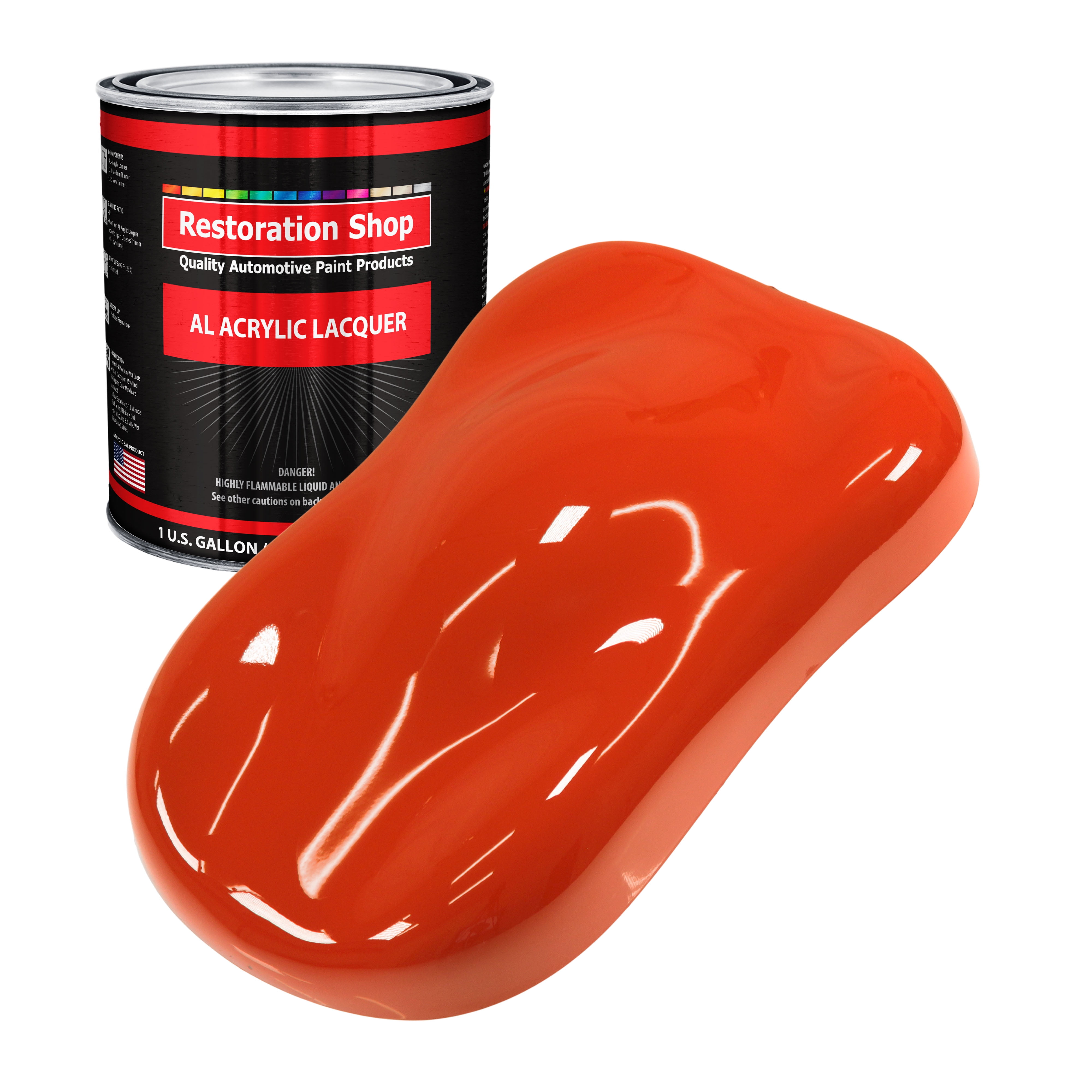 Restoration Shop - Ford Tractor Red Acrylic Lacquer Auto Paint - Gallon ...