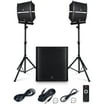 Complete Professional 2000 Watts Complete PA System 6 Ch Mixer 10 ...