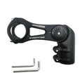 Upanbike Bike Stem Bicycle Adjustable Stem Riser Adaptor 31.8mm ...