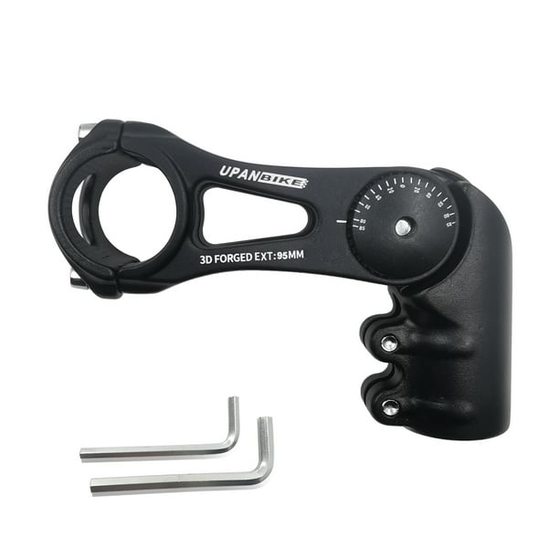 Upanbike Bike Stem Bicycle Adjustable Stem Riser Adaptor 31.8mm ...