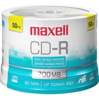 Maxell 648720 48x CD-R Media - Walmart.com