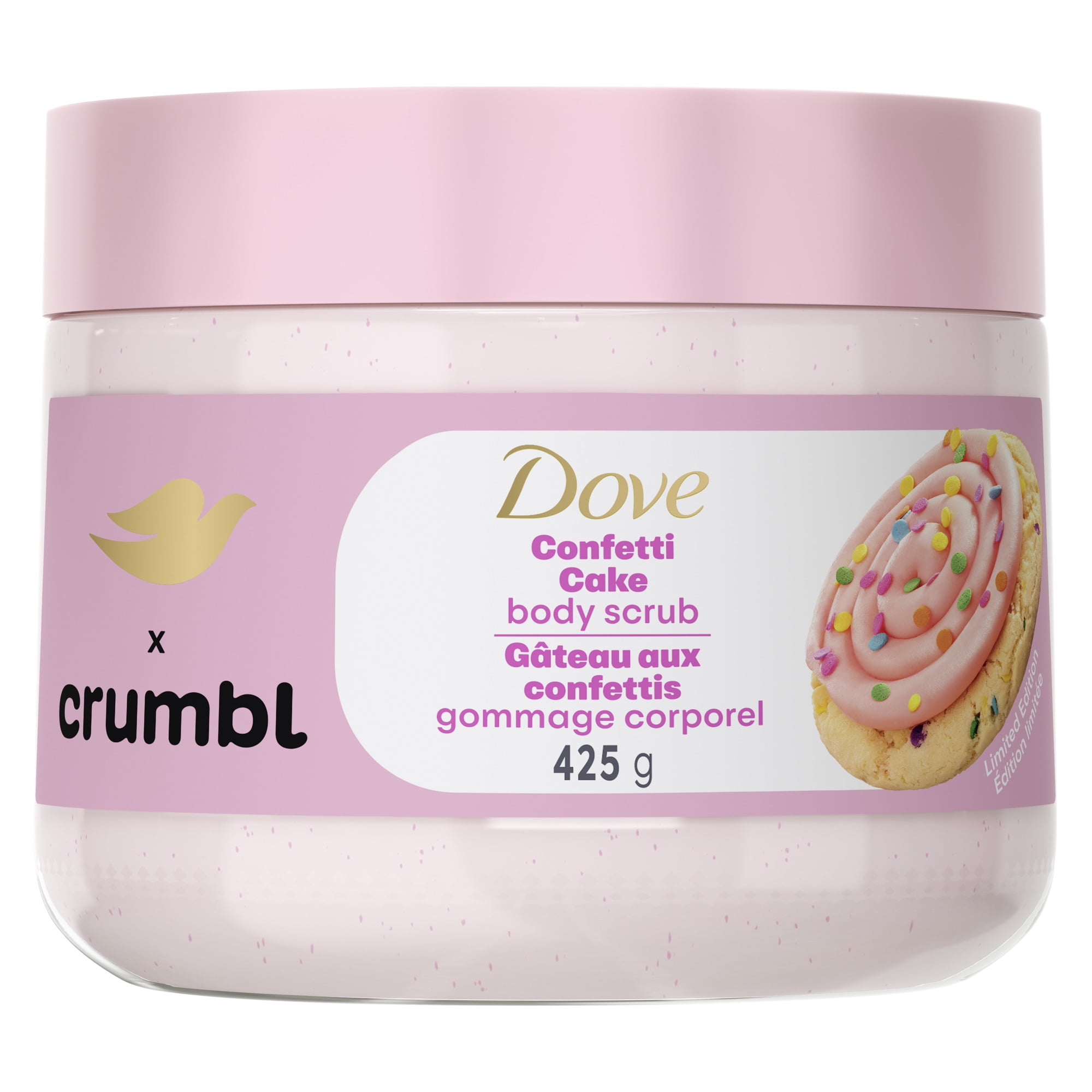 Click here for Dove Crumbl Exfoliating Body Scrub Confetti Cake... prices
