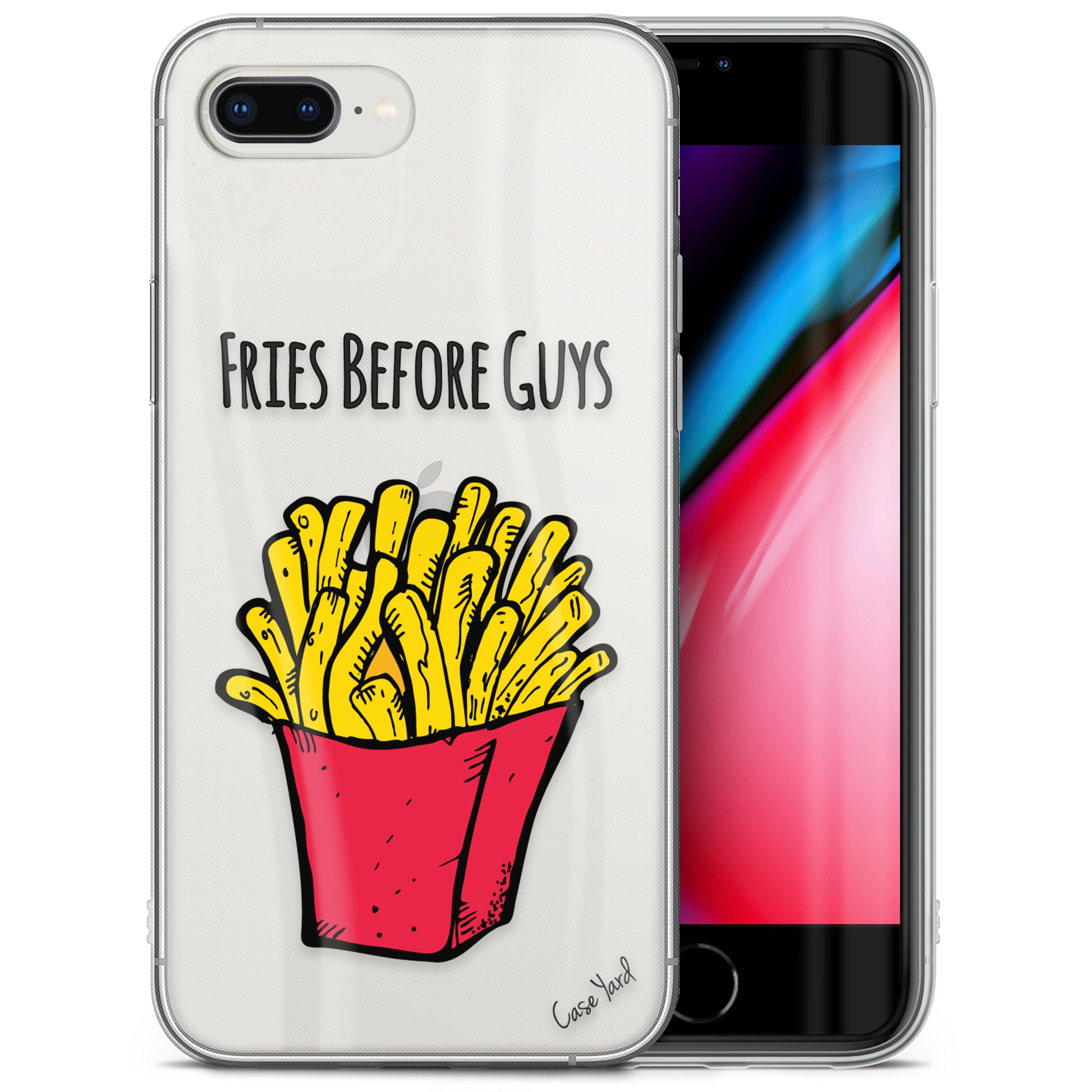 Case Yard iPhone-8-Plus Case Clear Soft & Flexible TPU Ultra Low ...