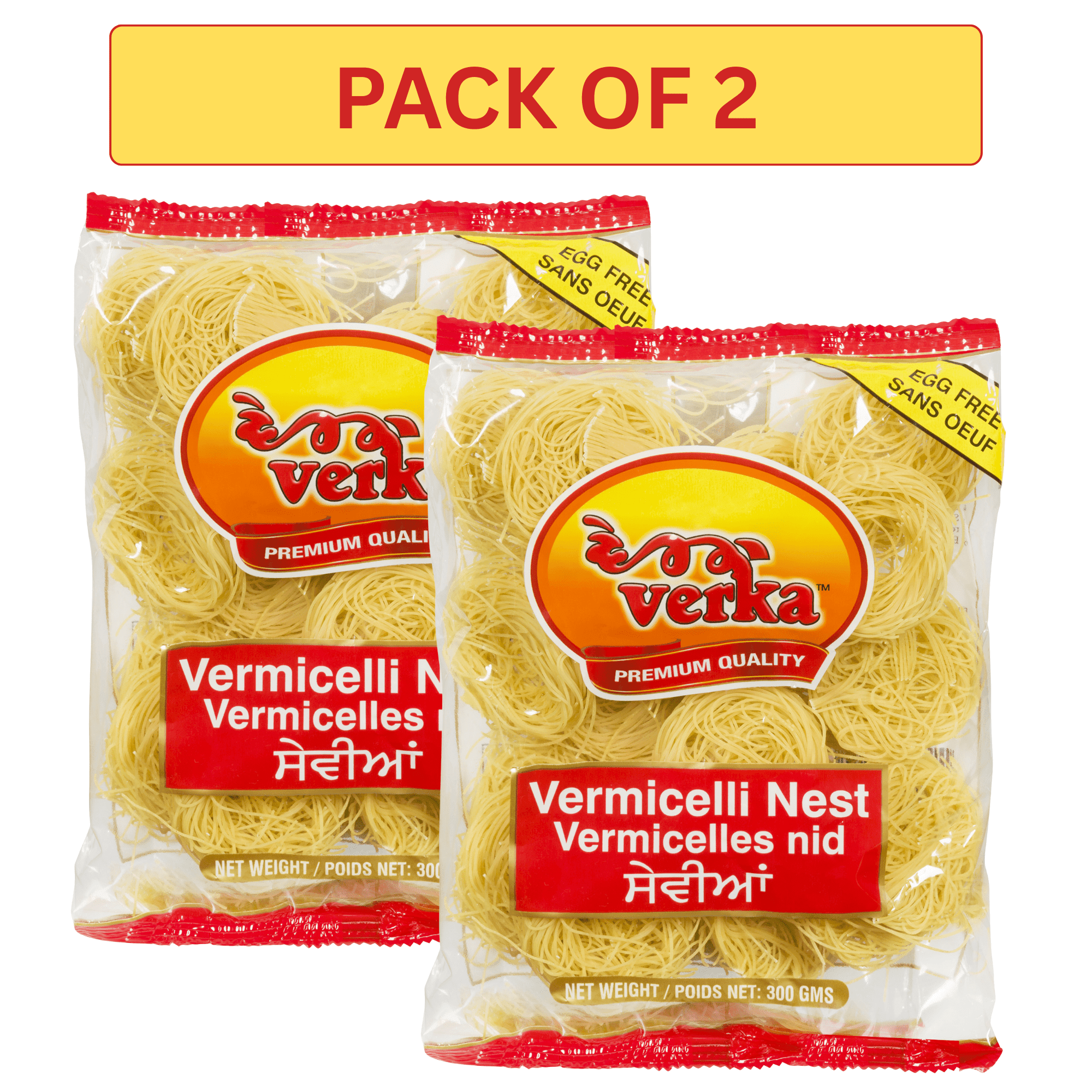 Click here for Verka Vermicelli Nest 300g  Pack Of 2 600g prices