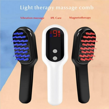 3 in 1 Phototherapy Scalp 3 in Massager Comb for Hair Growth Anti Hair ...