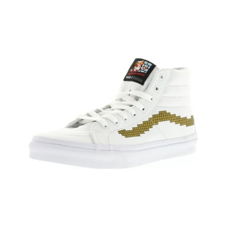 Vans Sk8-Hi Slim Nintendo Console / Gold Ankle-High Canvas ...