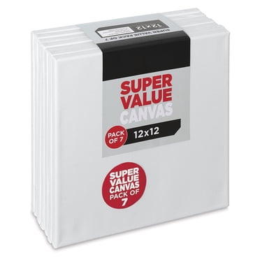 Blick Super Value Canvas Bulk Pack - 16" x 20", Pkg of 40 - Walmart.com