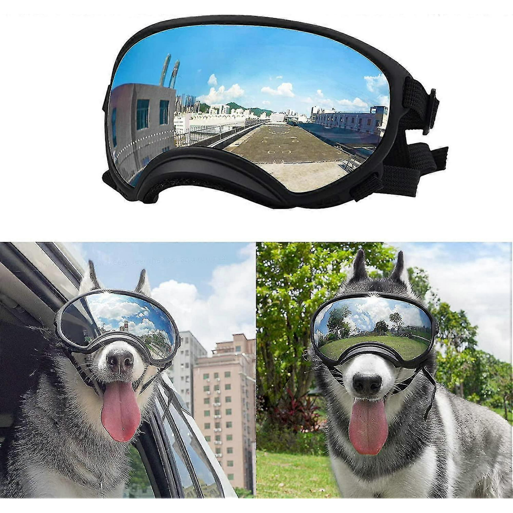 Click here for Vorcoy Dog Goggles Dog Uv Protection Sunglasses Wi... prices