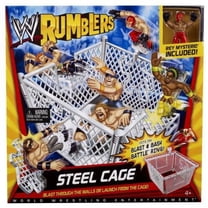WWE Rumblers Mini Steel Cage Ring Acton Figure Play Set - Walmart.com