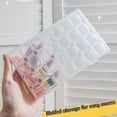 Kedshhgu Transparent Partition Assembly Jewelry Storage Box, Earring ...