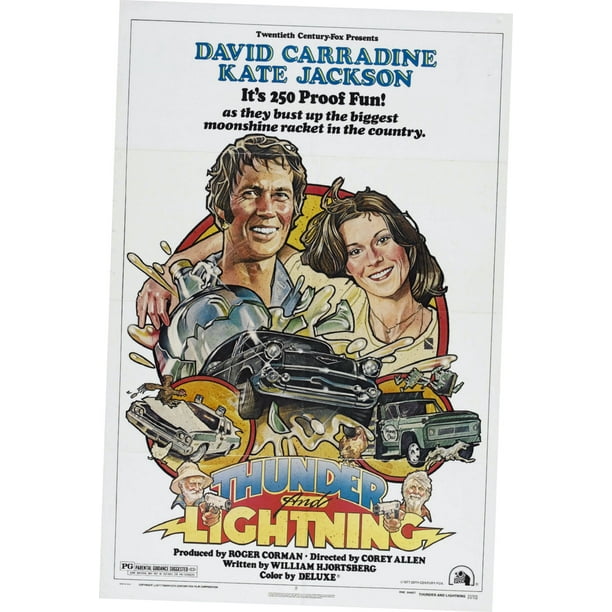Thunder And Lightning Movie Poster 12x16 Print on Metal Sign 12in x ...
