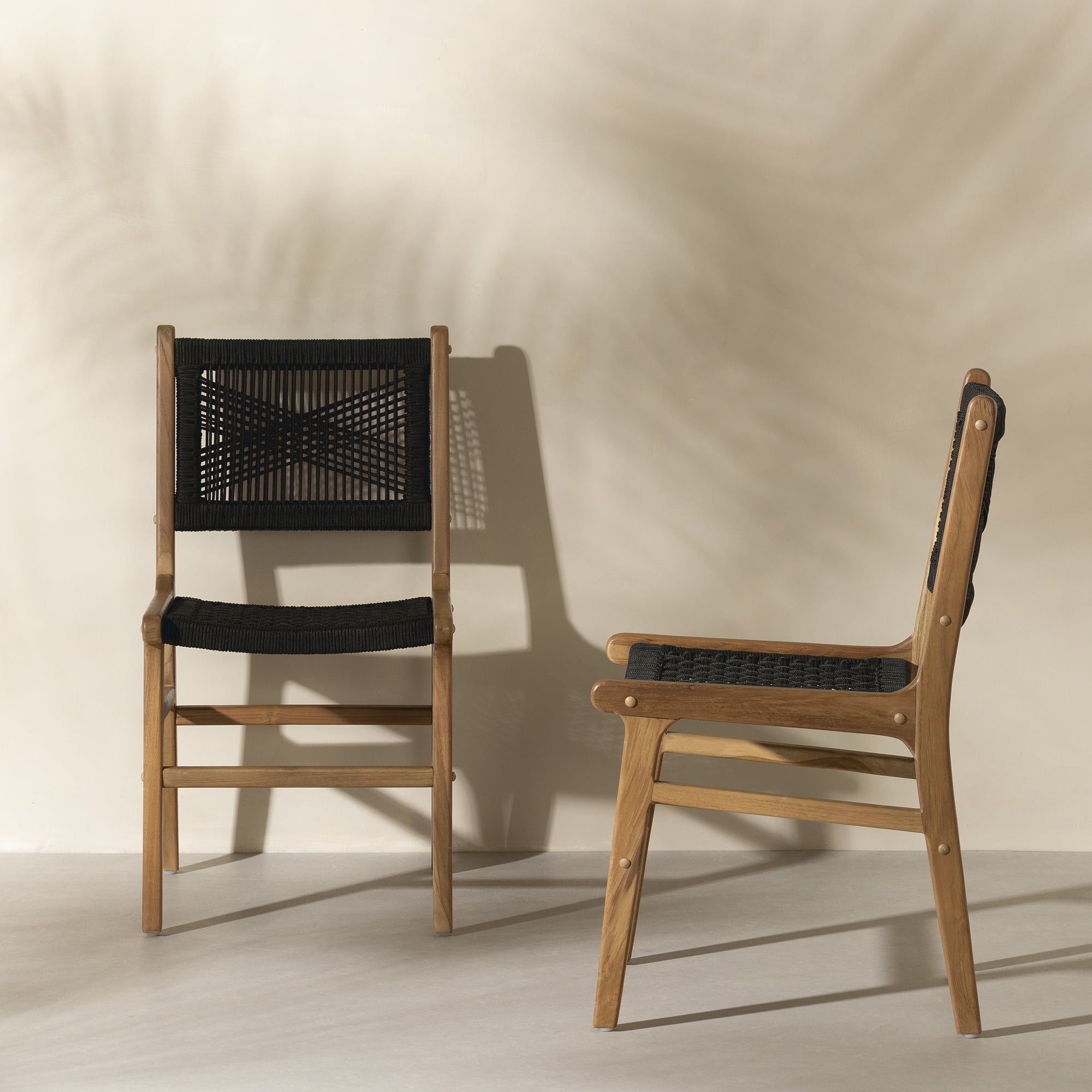 Click here for South Shore Agave Woven Rope And Teak Dining Chair... prices