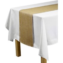 LR Home Natural Jute Brown 1 ft. 4 in. x 6 ft. 8 in. Rectangle Table ...