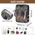 ALAZA Mushroom Forest Pattern Expanding Accordion File Folder 3 Ring ...