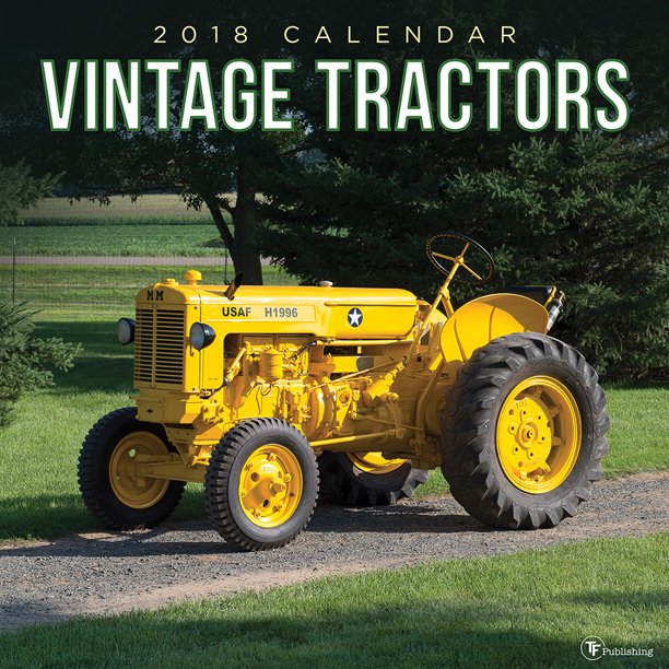 2018 Vintage Tractors Wall Calendar - Walmart.com - Walmart.com