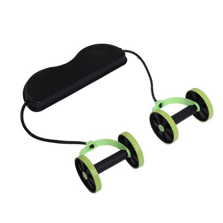 Abdominal Power Roll Double Wheel Full Body Slimming Fitness Sport ...
