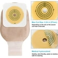 Vlookup 21 Pcs Two Piece Drainable Colostomy Bags With Cut To Fit