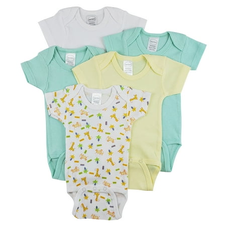 Bambini Short Sleeve One Piece 5 Pack | Walmart Canada
