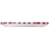 Gingham Oval Paper Plates, 12.25 in, Red and White, 8ct - Walmart.com
