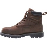 Wolverine Floorhand Waterproof 6" Work Boot Men Dark Brown - Walmart.com