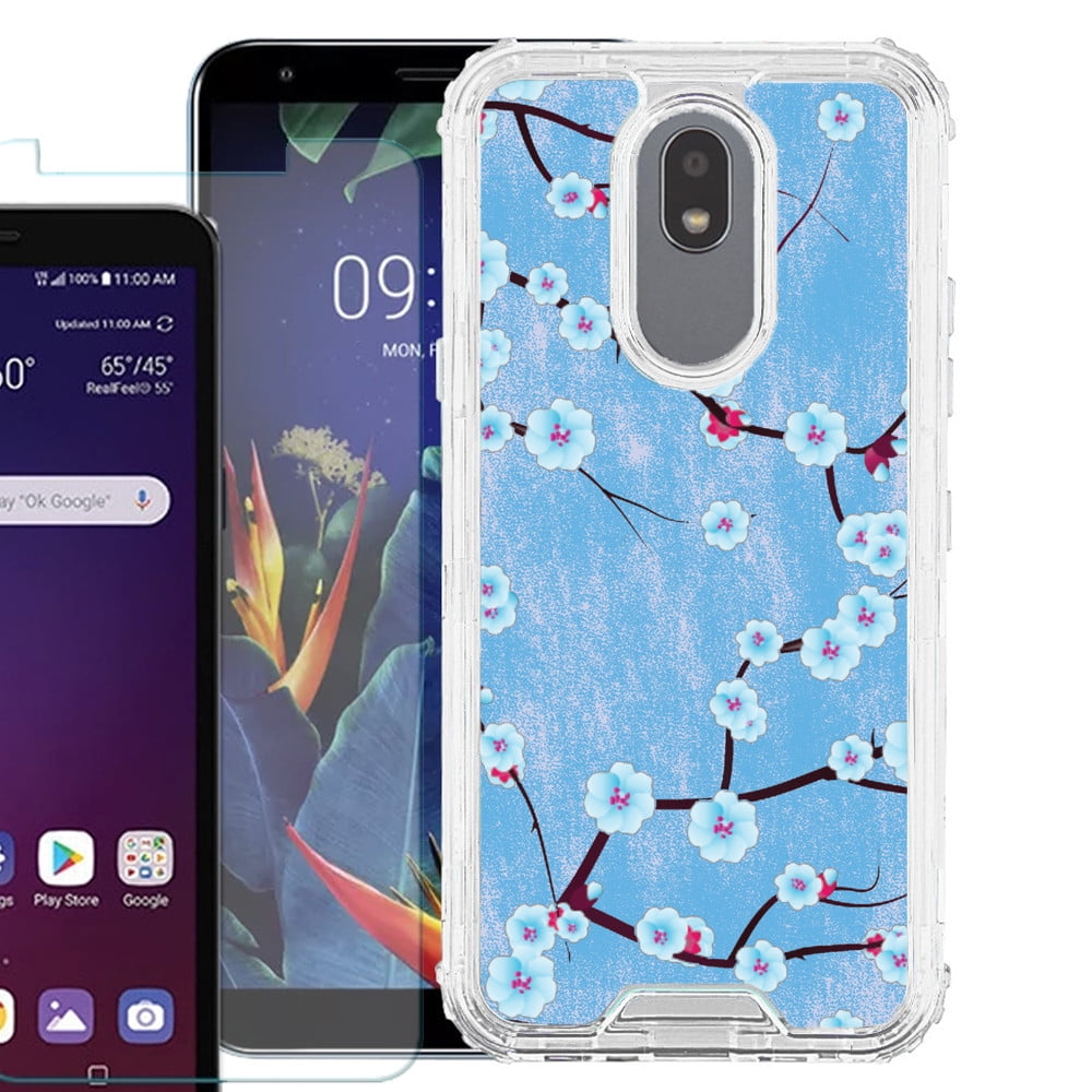 For LG Tribute Royal / LG Prime 2 Case, 3-Layer Hybrid Bumper Phone ...