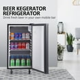 M optimized Kegerator and Keg Beer Cooler, Single Faucet Draft Beer ...