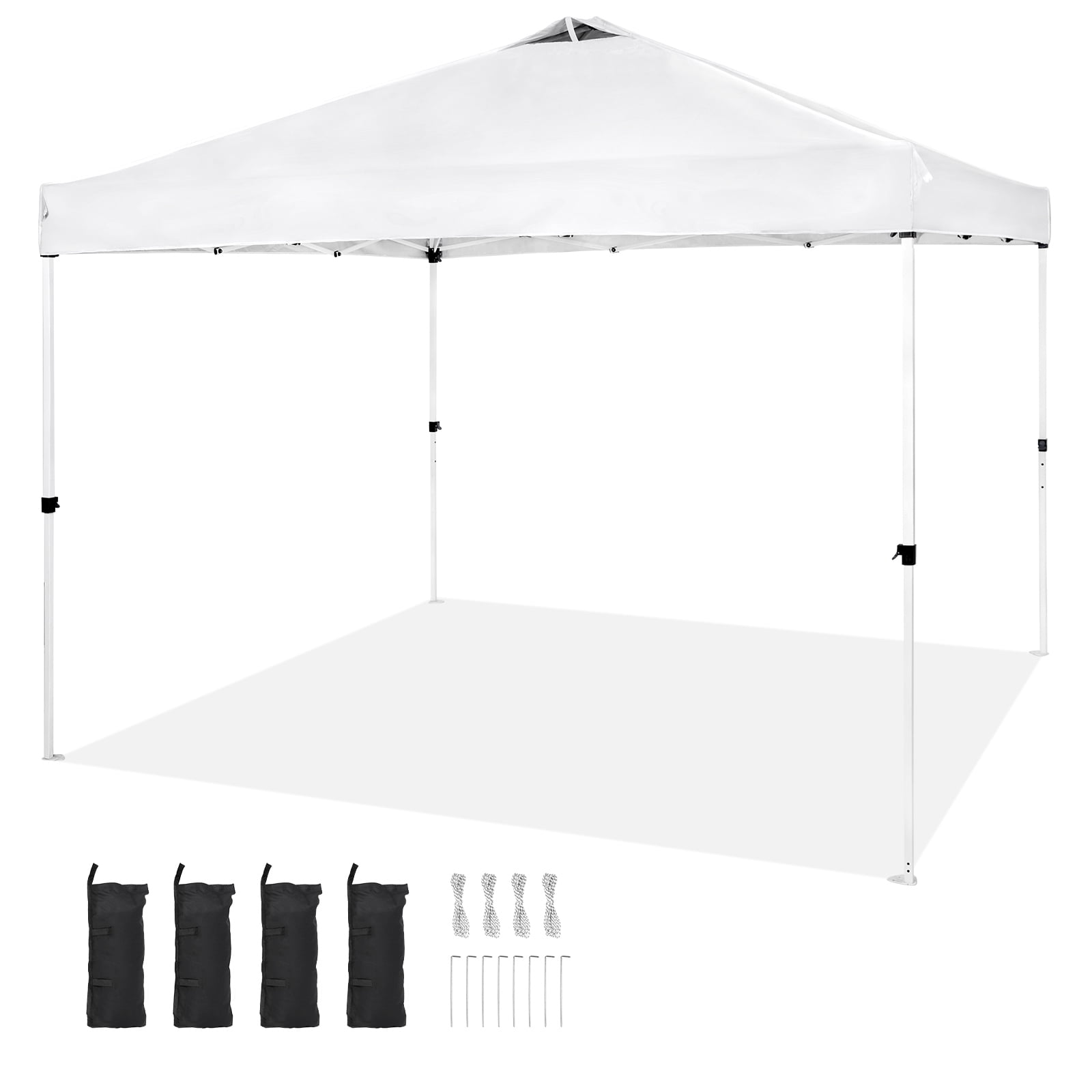 Click here for Kffkff Instant Shelter  10x10 Ft  250 D Pu Silver-... prices