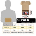 50 Pack Kraft 7x5x4 Shipping Boxes, Recyclable Mailers for Packaging ...
