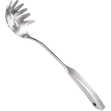 2 Pieces Spaghetti Spoon Large Pasta Server Utensil, 9.4 Inch Stainless ...