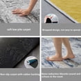 Creative Marble Rugs for Bedroom, Modern Abstract Area Rugs for Living ...