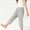 BCSIOAOI Toddler 2 Pc Kids Pants,Cotton Solid Elastic Loose Fit Casual ...