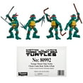 Teenage Mutant Ninja Turtles: 4” Comic Book Figure Bundle with Comic ...