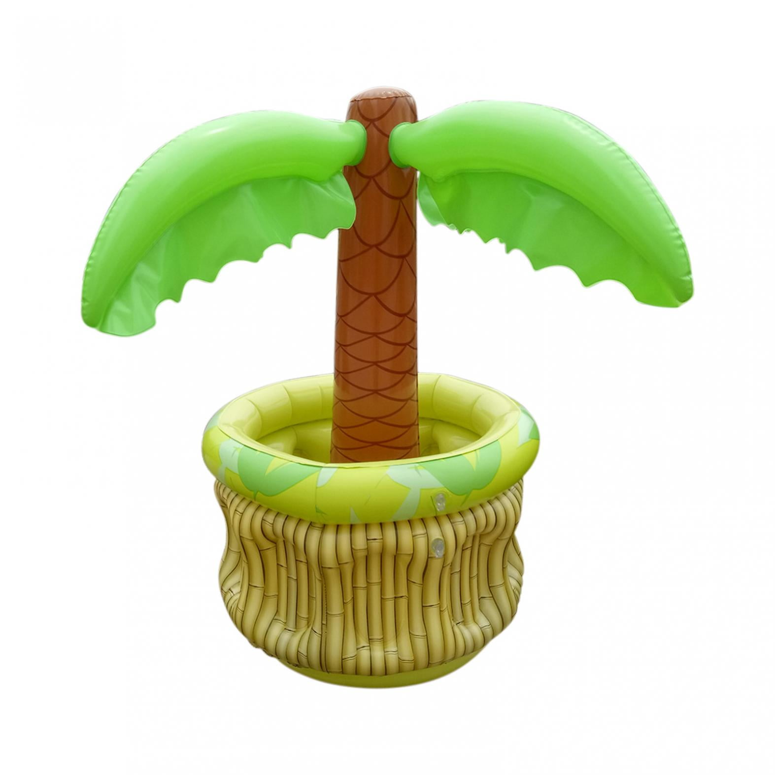 QISIWOLE Inflatable Drink Holder Palm Tree Floating Drink Holder Floats qisiwole-inflatable-drink-holder-palm-tree-floating-drink-holder-floats