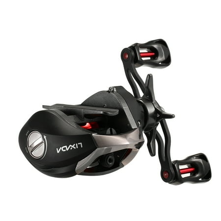 Lixada 12+1 Ball Bearings Baitcasting Reel Fishing Fly High Speed ...