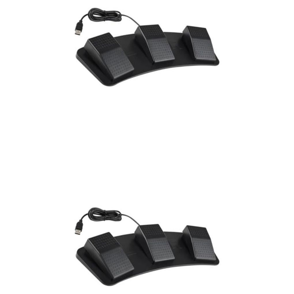 Sidaley Upgraded USB Three Foot Switch PC Game Pedal Foot for Gaming ...
