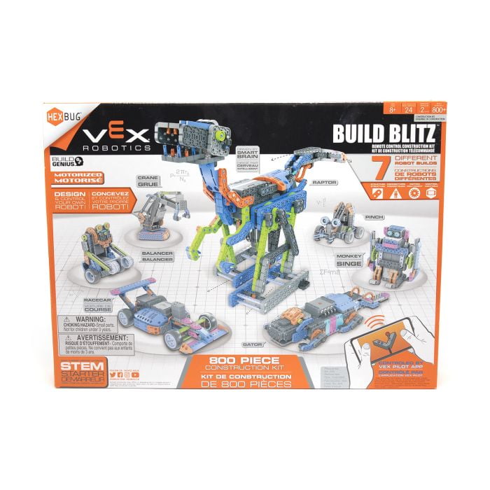 VEX IQ ROBOTICS CONSTRUCTION KIT Hexbug 228-8888 | Walmart en línea