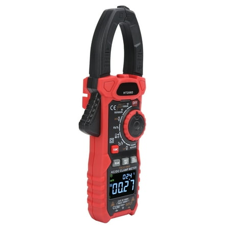 Digital Clamp Tester, Digital Multimeter Electricity Tester Amp Clamp ...