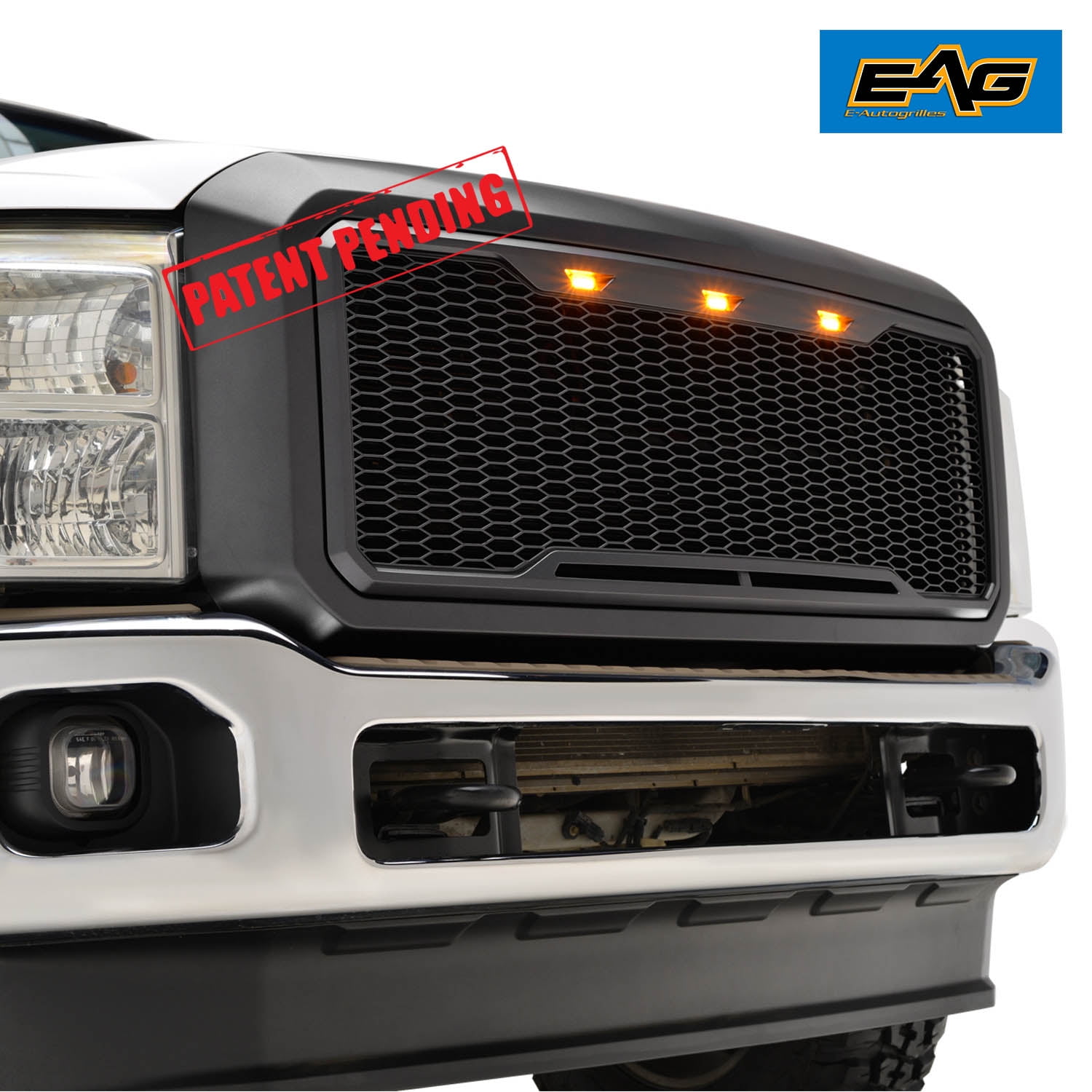 EAG Replacement Upper Grille Front Grill with Amber Australia | Ubuy