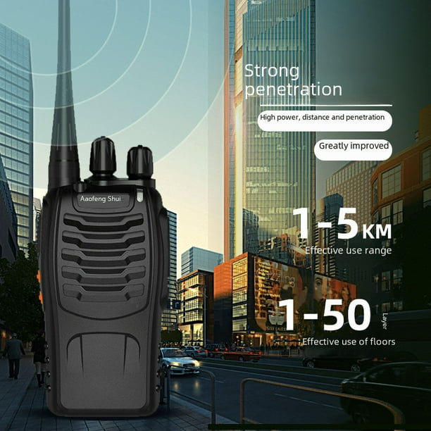 Interfono Baofeng Radio inalámbrica Equipo de comunicación de alta ...