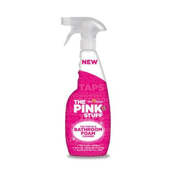 The Pink Stuff The Miracle Bathroom Foam Cleaner, 750 ml (25.4 oz ...