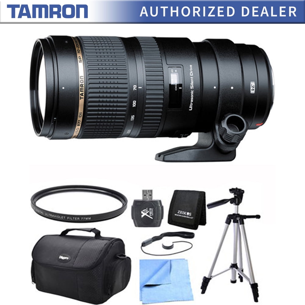 Tamron SP 70-200mm F/2.8 DI VC USD Telephoto Zoom Lens for Canon EOS ...