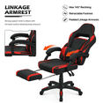 MoNiBloom Adult Gamer Reclining Chair, Ergonomic Adjustable Seat with ...