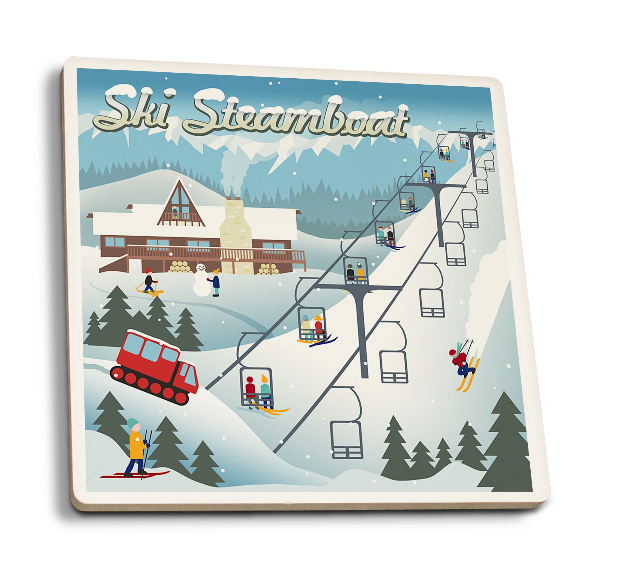 Wall Décor Prints Home Décor Mountain Layout Trail Map Ski Decor Gift ...