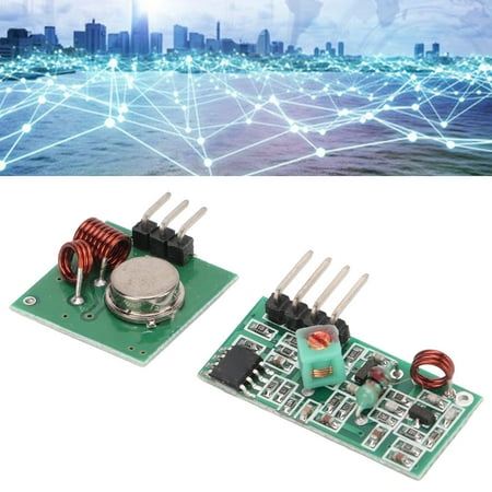 Spptty Wireless Transmitter Receiver Module,Super Regenerative Transceiver Module,433MHz ...