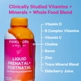 Pink Stork Liquid Prenatal Vitamin: Organic Blend, Folate, Iron, Zinc ...