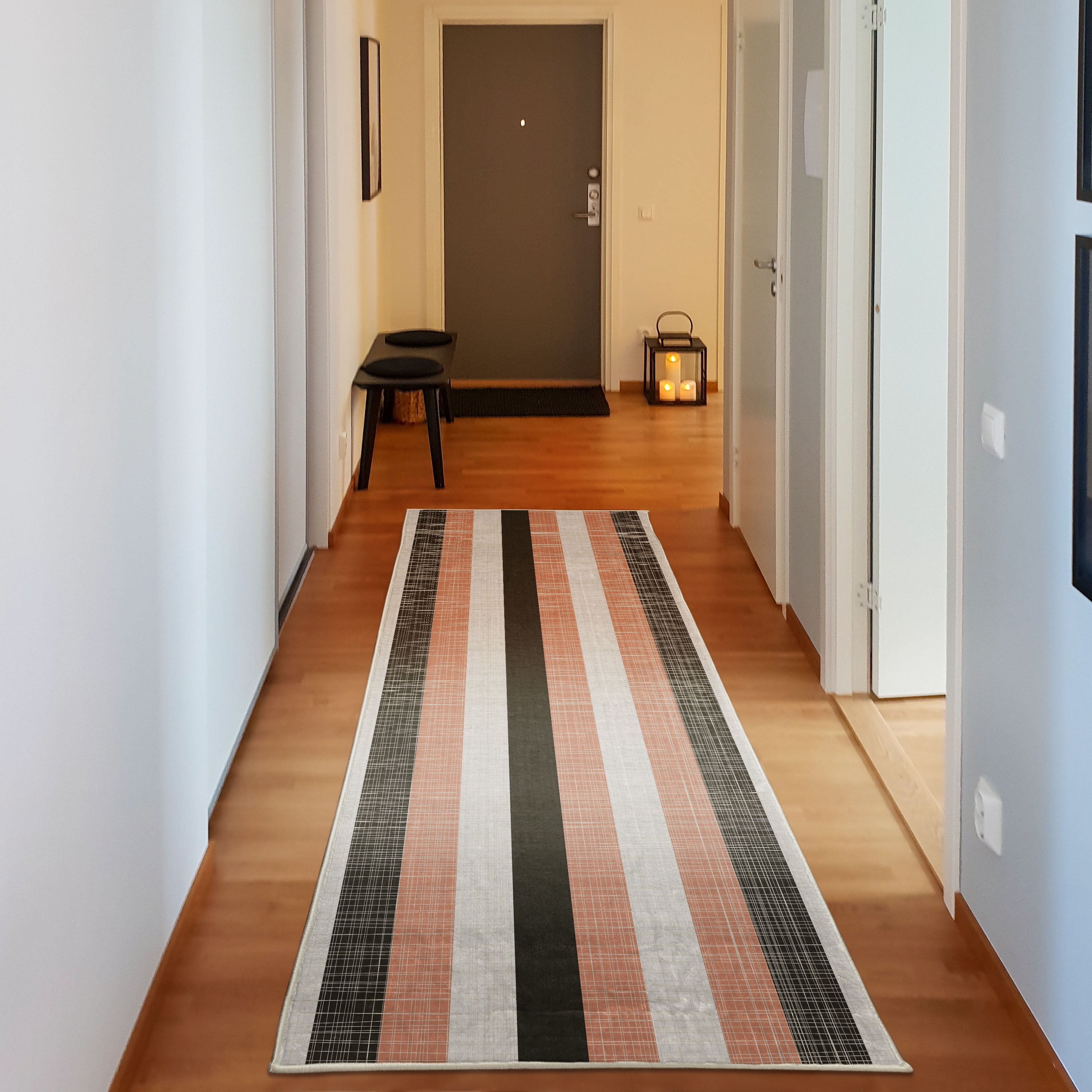 Retro Decorative Rug, Classical Vertical Stripes Pattern Texture Image ...