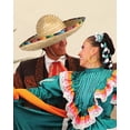 4Pack Mexican Straw Sombrero Hat, 18" Wide for Cinco de Mayo, Adult ...
