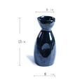 Sake Bottle Set Pot Japanese Porcelain Blue Cup Traditional Saki ...
