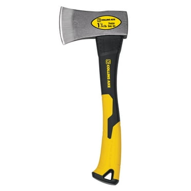 Hyper Tough 1.25 lb camp axe with Fiberglass Handle, 14" - Walmart.com